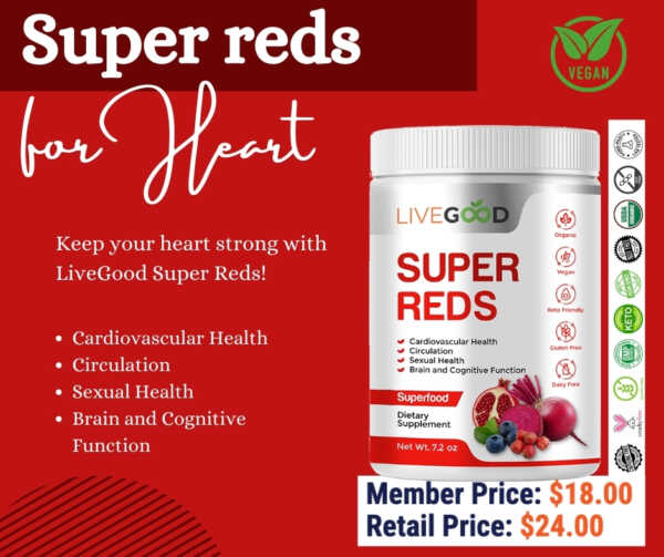 Boost Your Health with Super Reds Powder