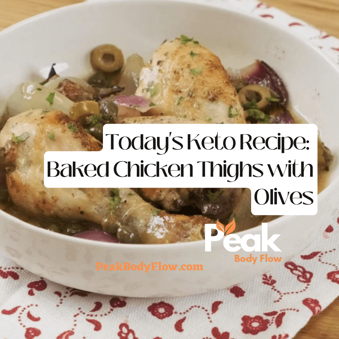 Baked Chicken Thighs with Olives: A Mediterranean Delight
